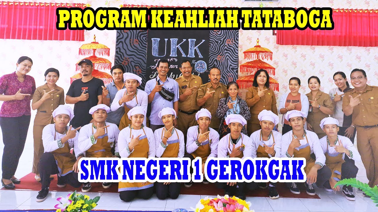 UJIAN KOMPETENSI (UK-UKK) PROGRAM KEAHLIANTATABOGA DI SMK NEGERI 1 ...