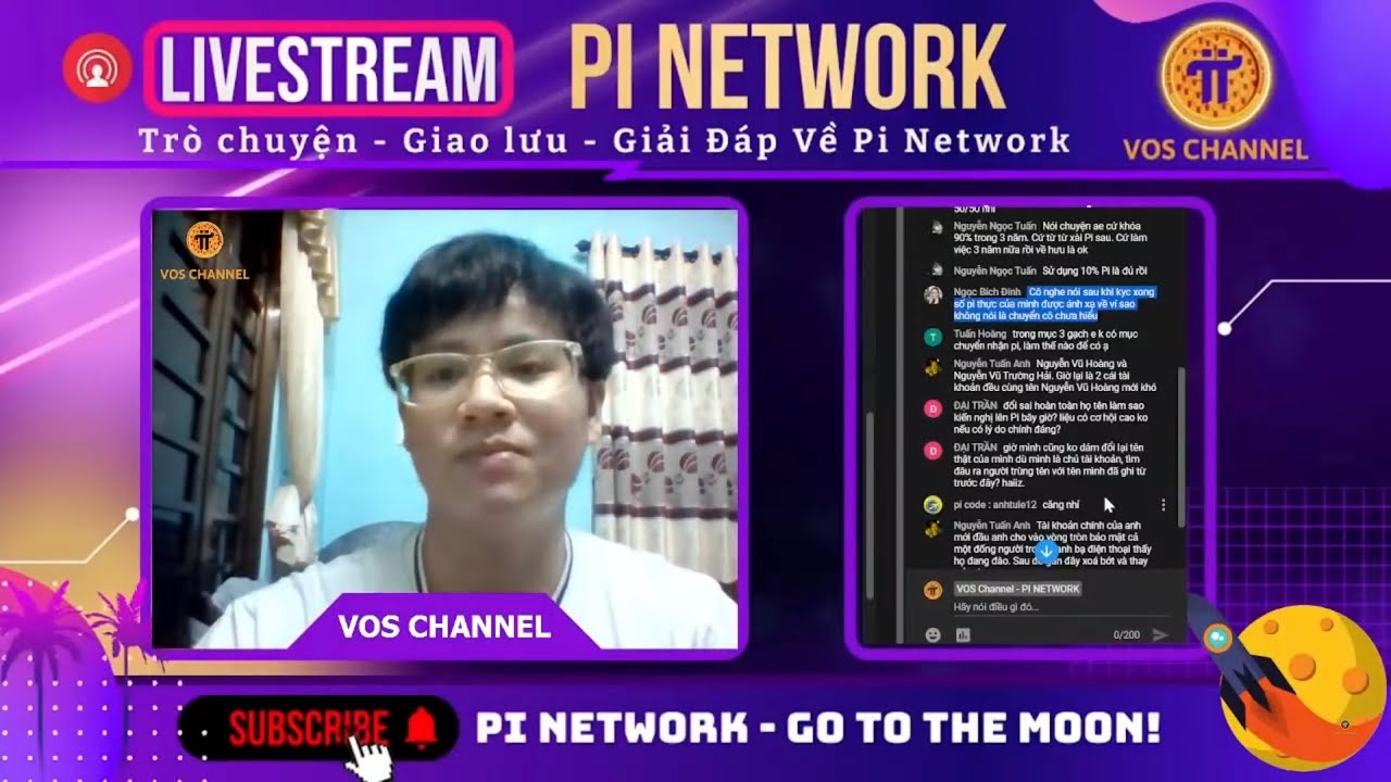 PI NETWORK | 🔴 Livestream Chia Sẻ Và Giải Đáp Thông Tin Pi (Phần 2 ...