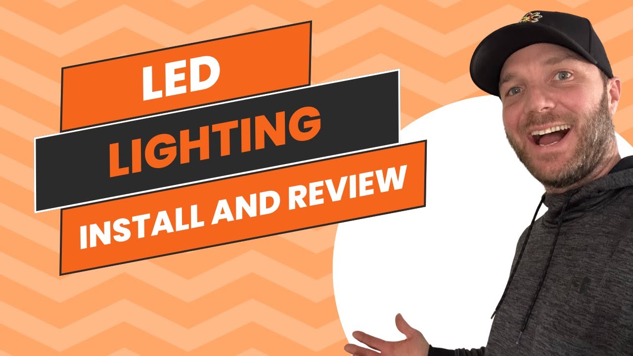 LED Strip Lighting Kit Installation and Review - YouTube