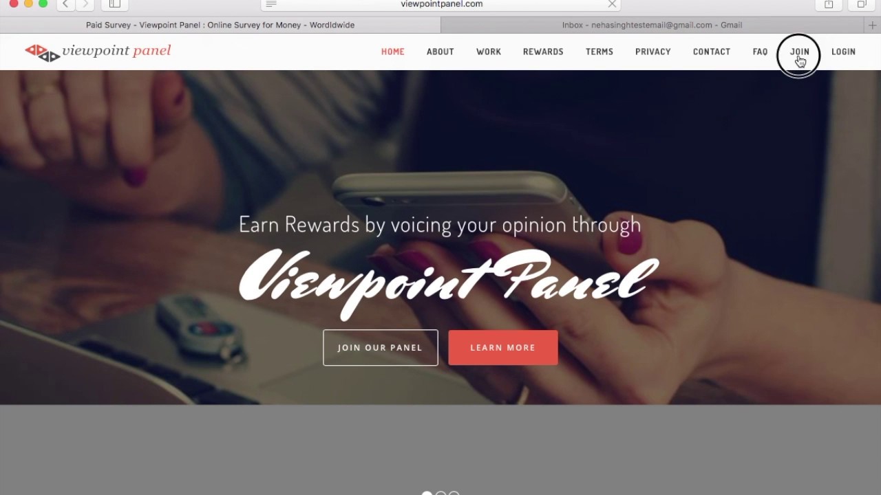 How To Sign Up Viewpoint Panel - YouTube