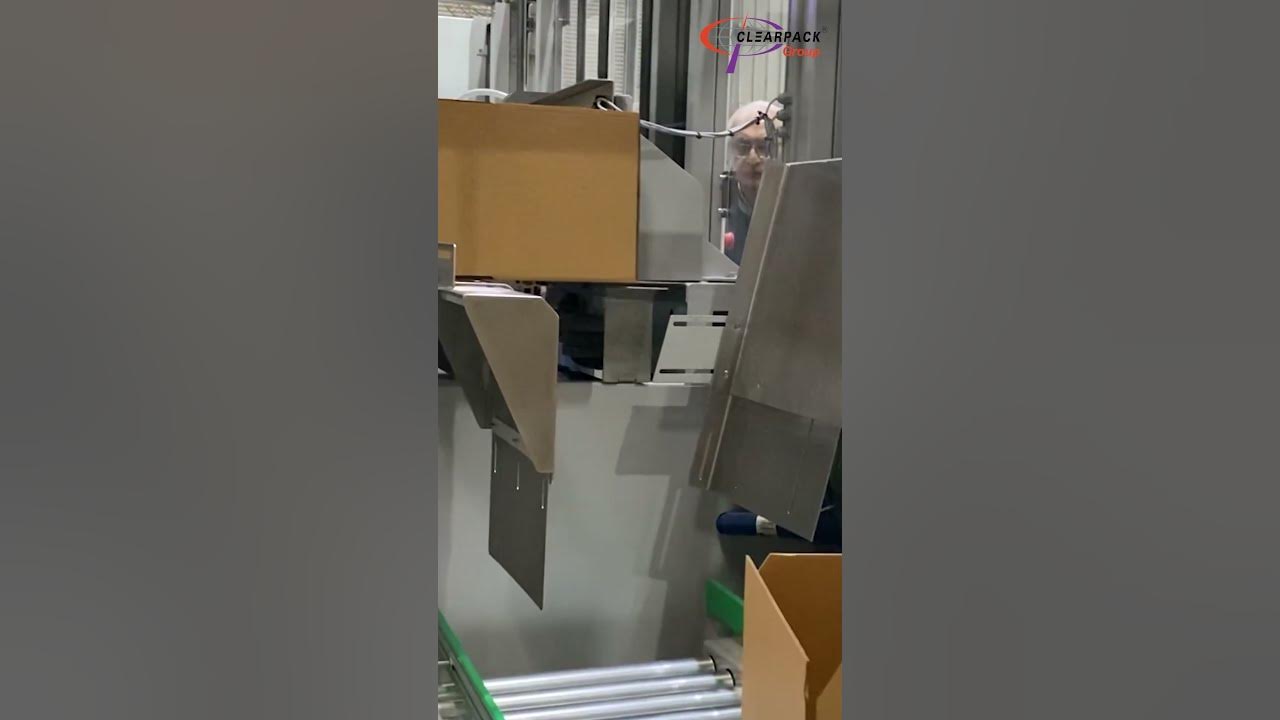 Clearpack Case Erector & Sealer - YouTube
