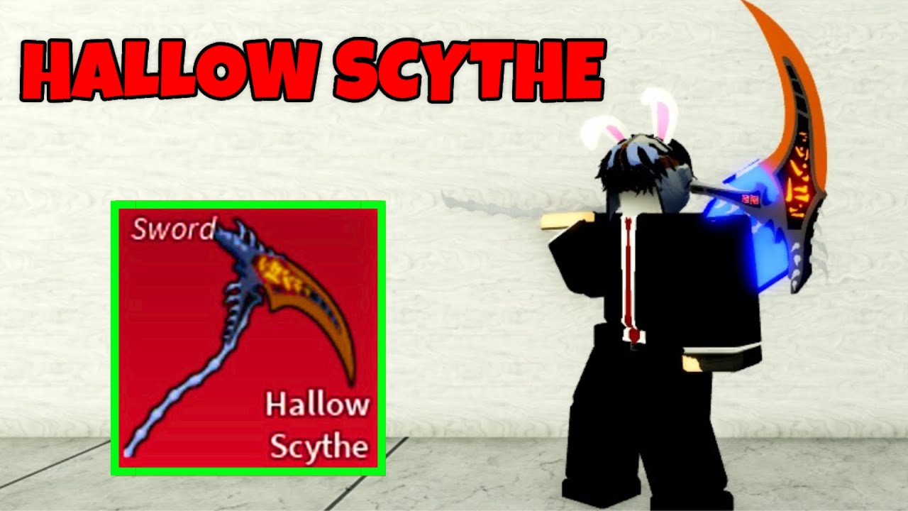 HALLOW SCYTHE NASIL ALINIR? - ROBLOX BLOX FRUİT TÜRKÇE - YouTube