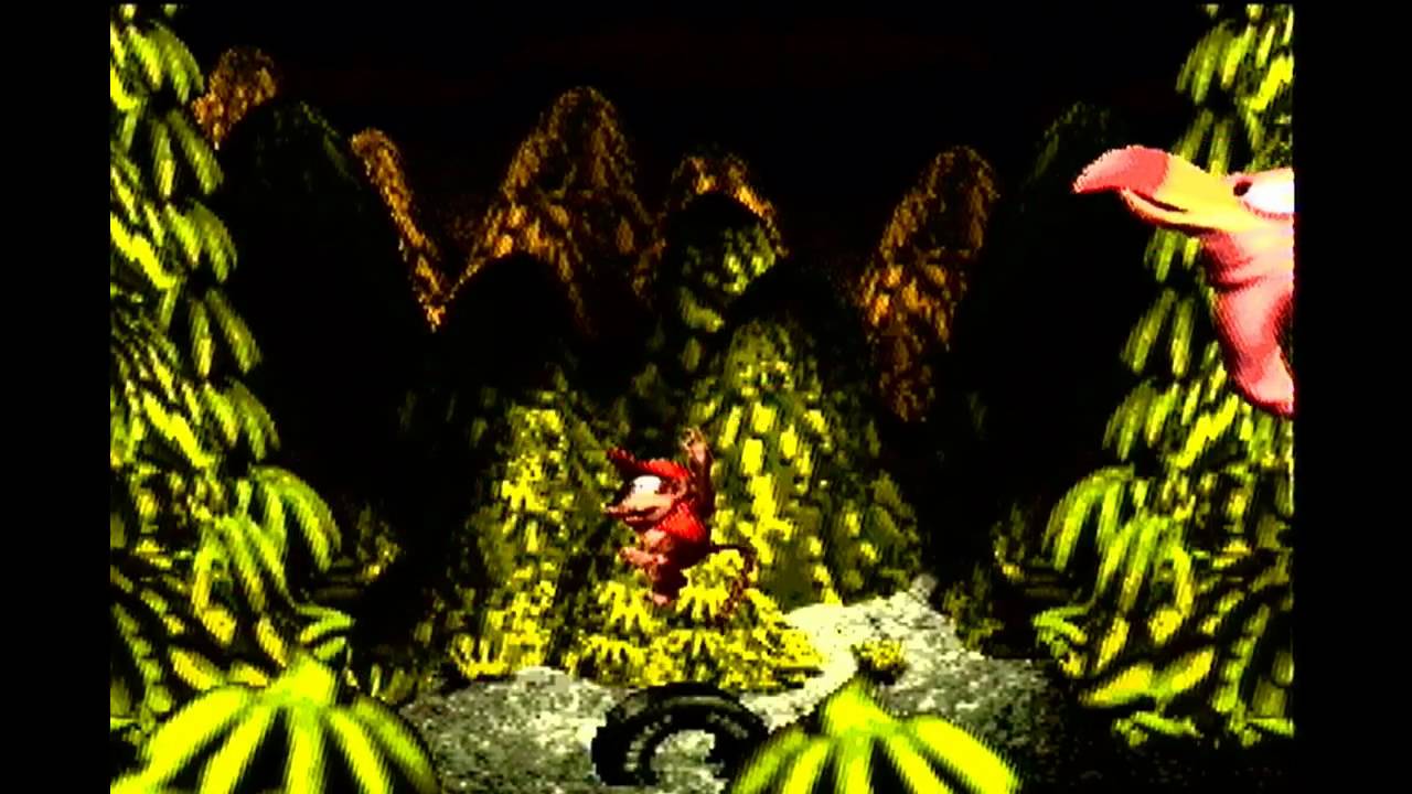 Donkey Kong Country Walkthrough - Part 12: Necky's Nuts - YouTube