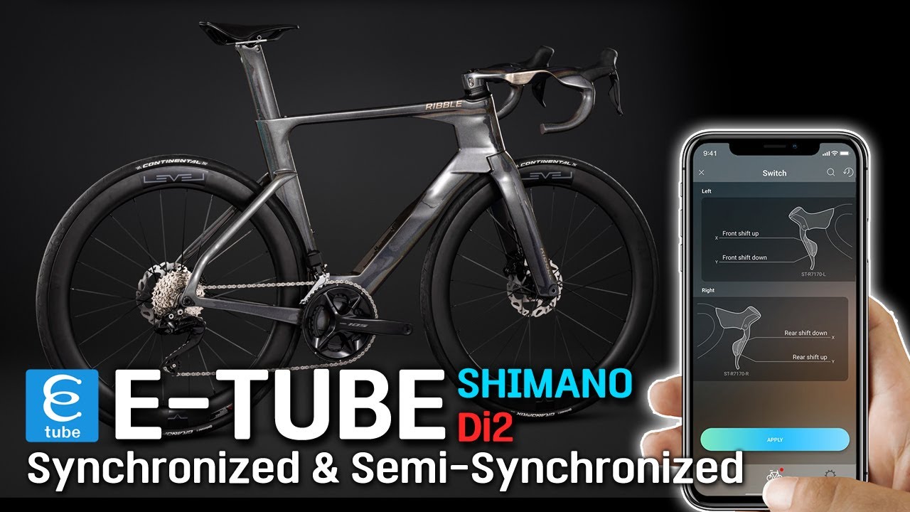 Complete Shimano E-TUBE App Setup 🌀 Di2 105, Ultegra & Dura-Ace Fine ...