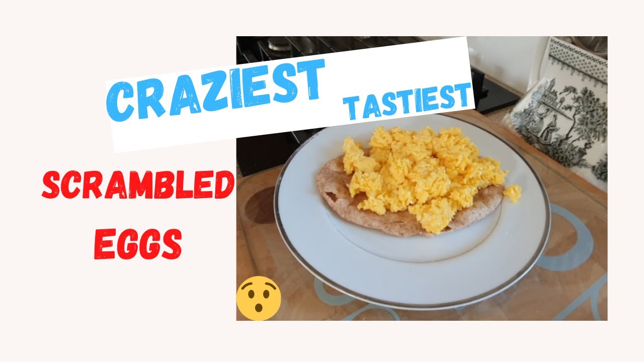 EASY SCRAMBLED EGGS - YouTube