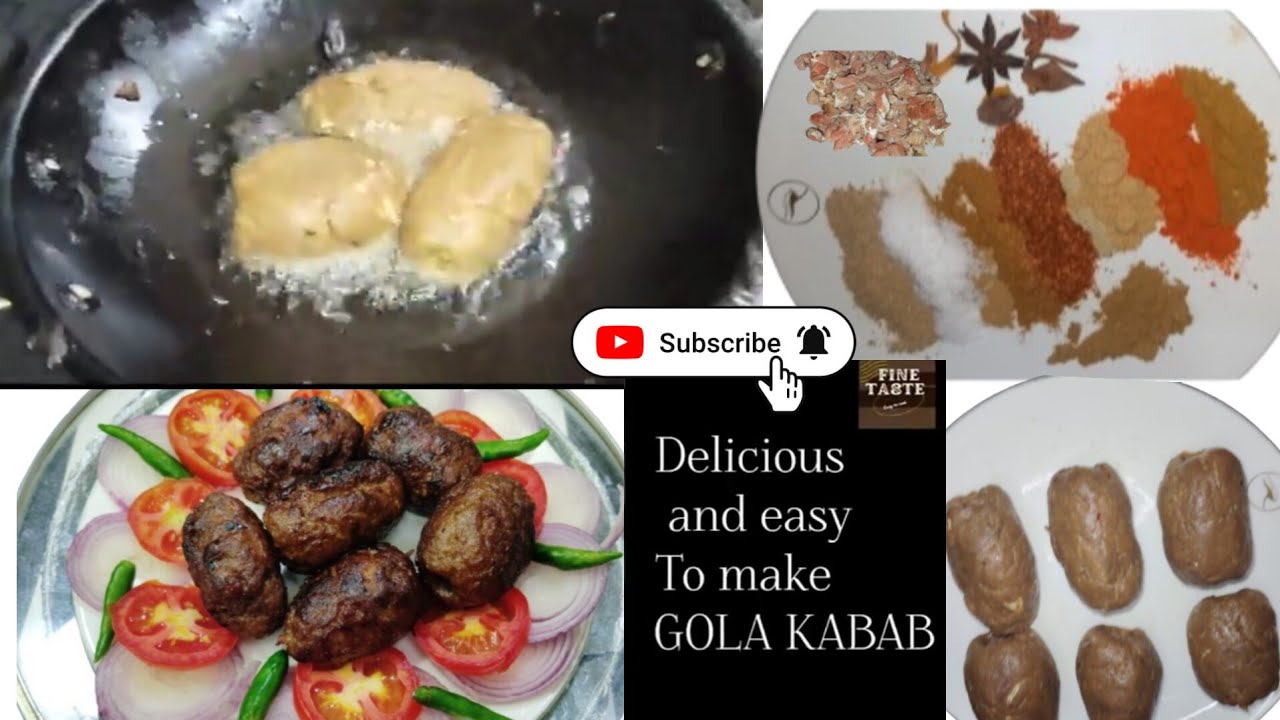 Soft and Juicy Gola Kabab Recipe,Bakra Eid Special Recipe by fine taste ...