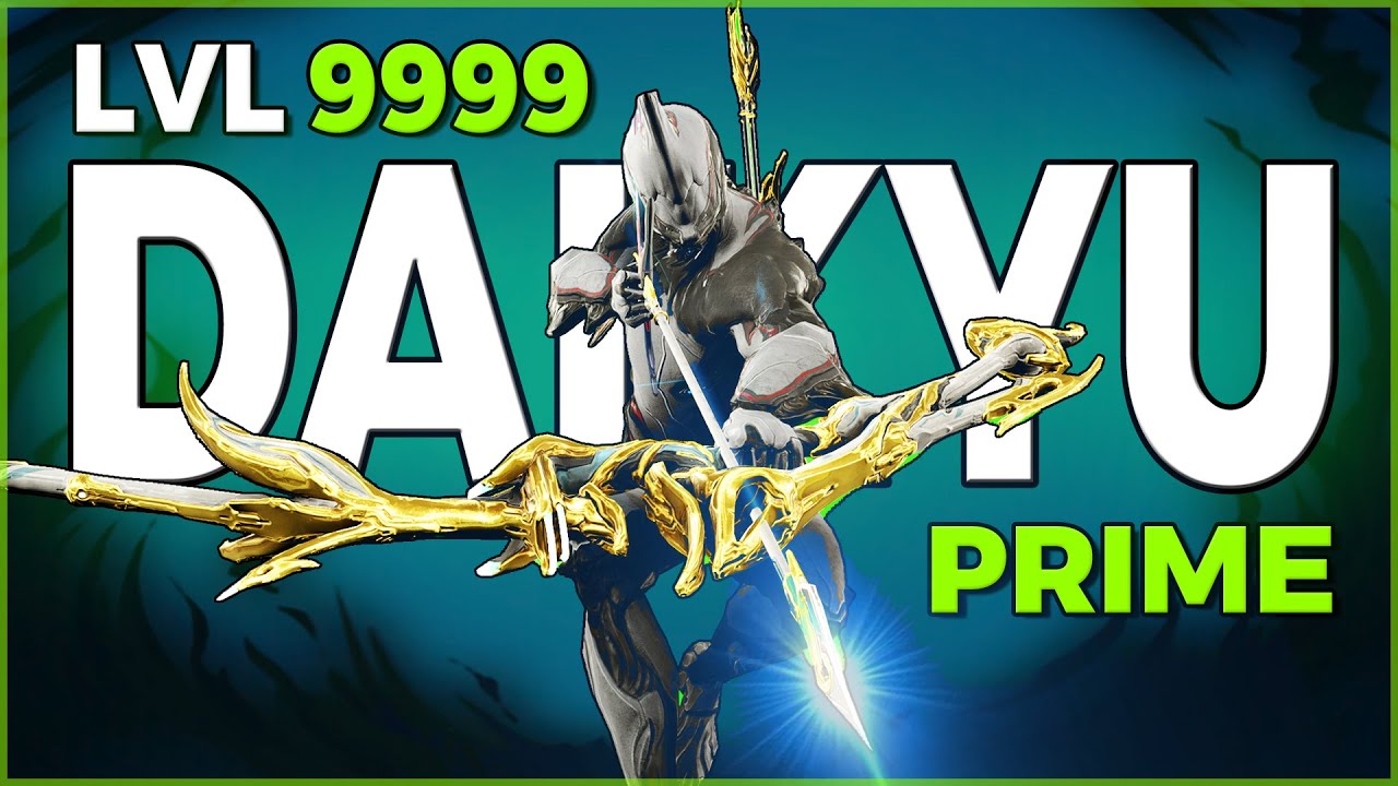 This Daikyu Prime Build Deletes Level 9999 Steel Path [Warframe] - YouTube