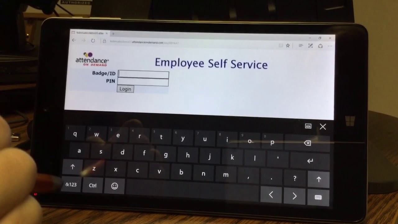 Basic Functions of ESS on a Tablet Device - YouTube
