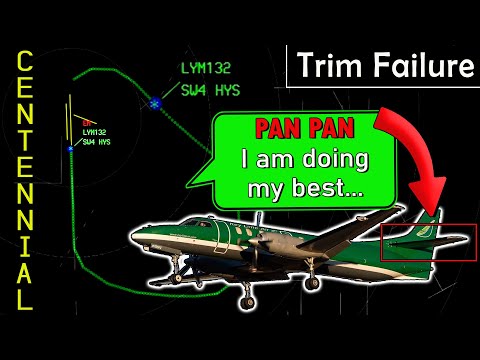 Metroliner has TRIM FAILURE AFTER TAKEOFF | \