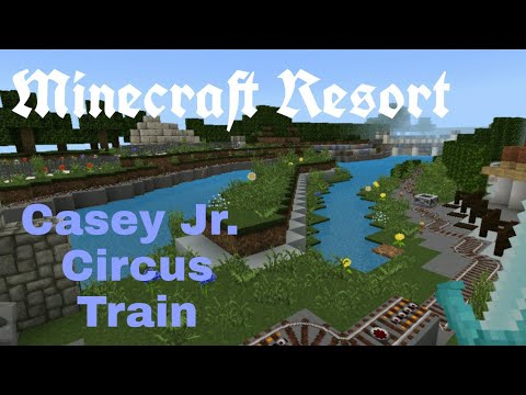 Minecraft Resort | Casey Jr. Circus Train - YouTube