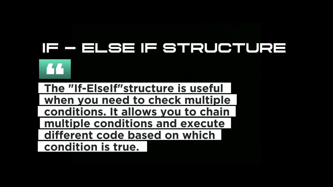 Analysis of creative if-else, if-else-if, and nested or ladder if-else structures – in vb.net ...
