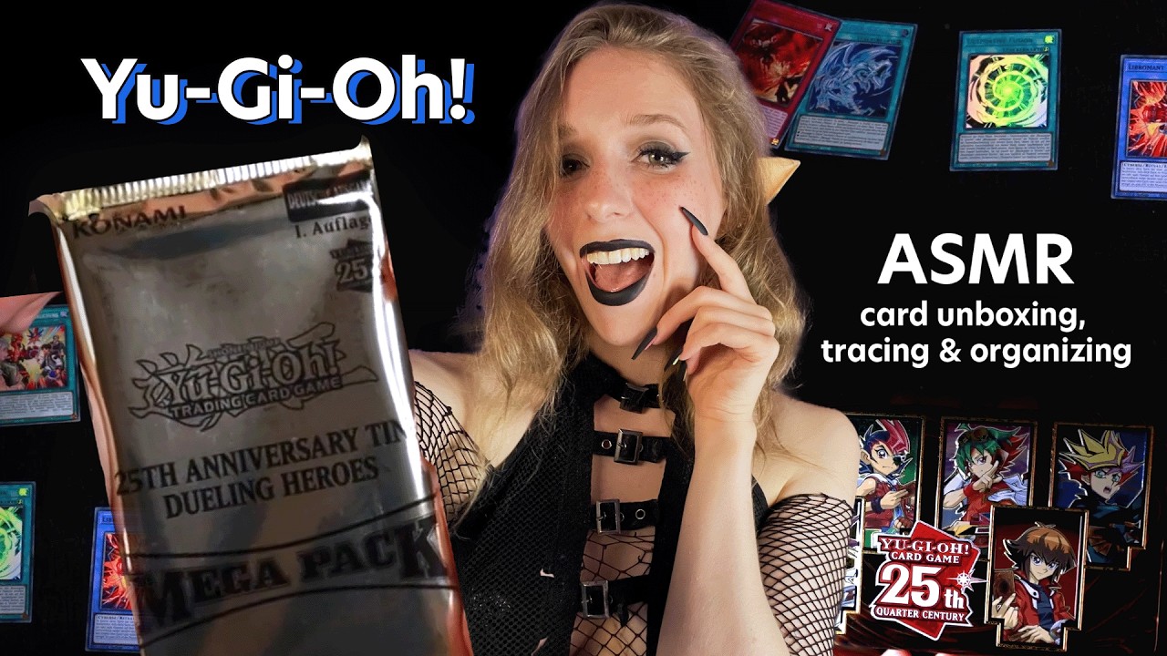 ASMR Yu-Gi-Oh!💥Card Unboxing, Tracing and Organizing - Part 2 (German ...