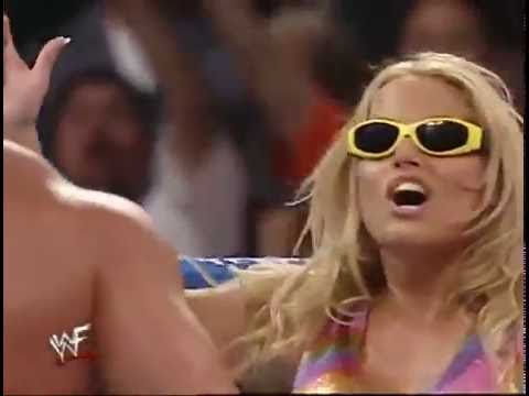 Trish Stratus Doing the WORM