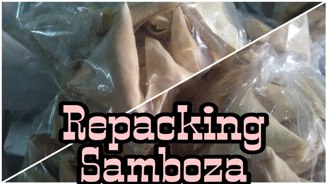 Repacking Samboza in preparation of Ramadan//Benilda Sinopen - YouTube