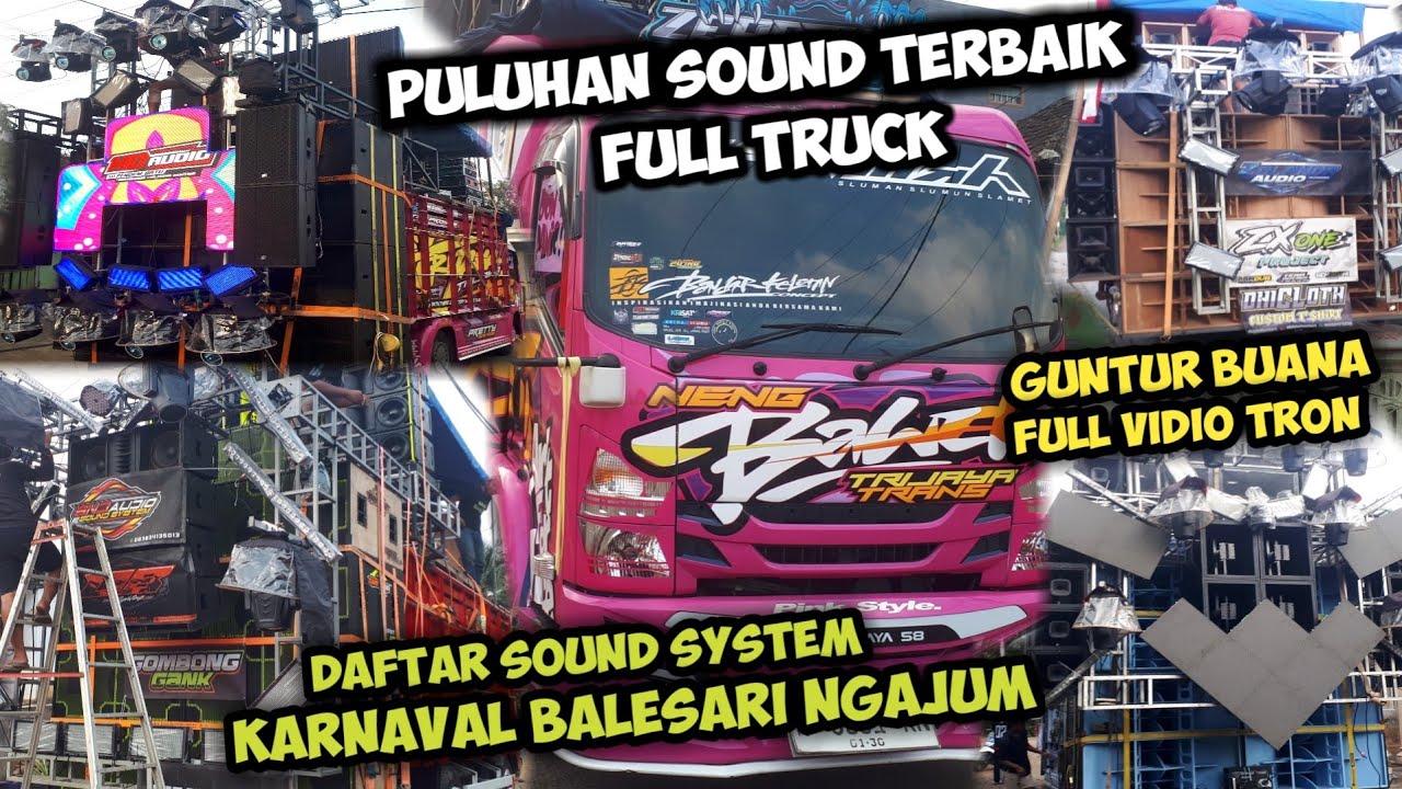 Daftar Hadir Sound System Karnaval Balesari Ngajum & Puluhan Sound ...