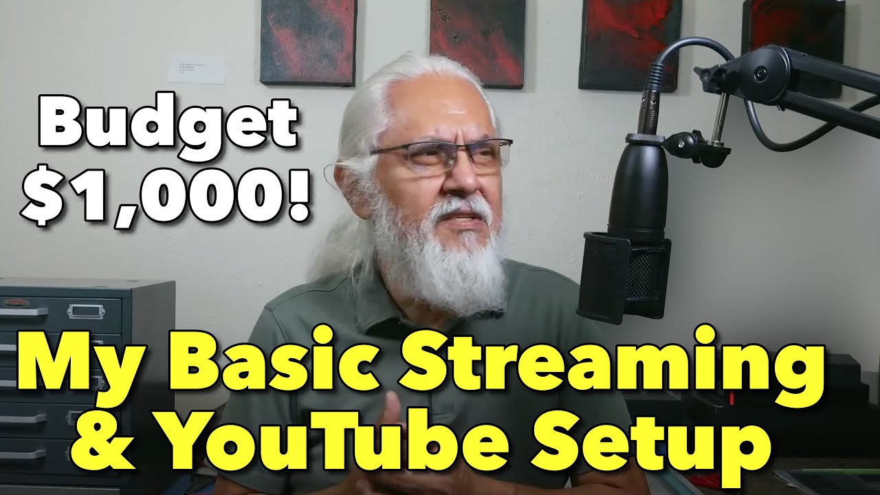 YouTube & Streaming Setup For Under $1k! Intoval Charger - YouTube