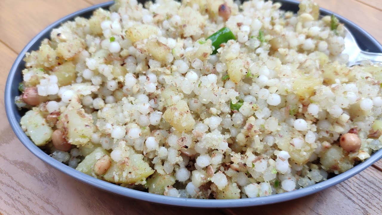 Khili khili sabudana khichdi | sabudana khichdi recipe ...
