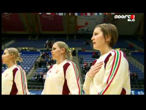 Női Kézilabda Európa-Bajnokság 2010 Franciaország - Magyarország, 2010.12.08 - Magyar Himnusz
