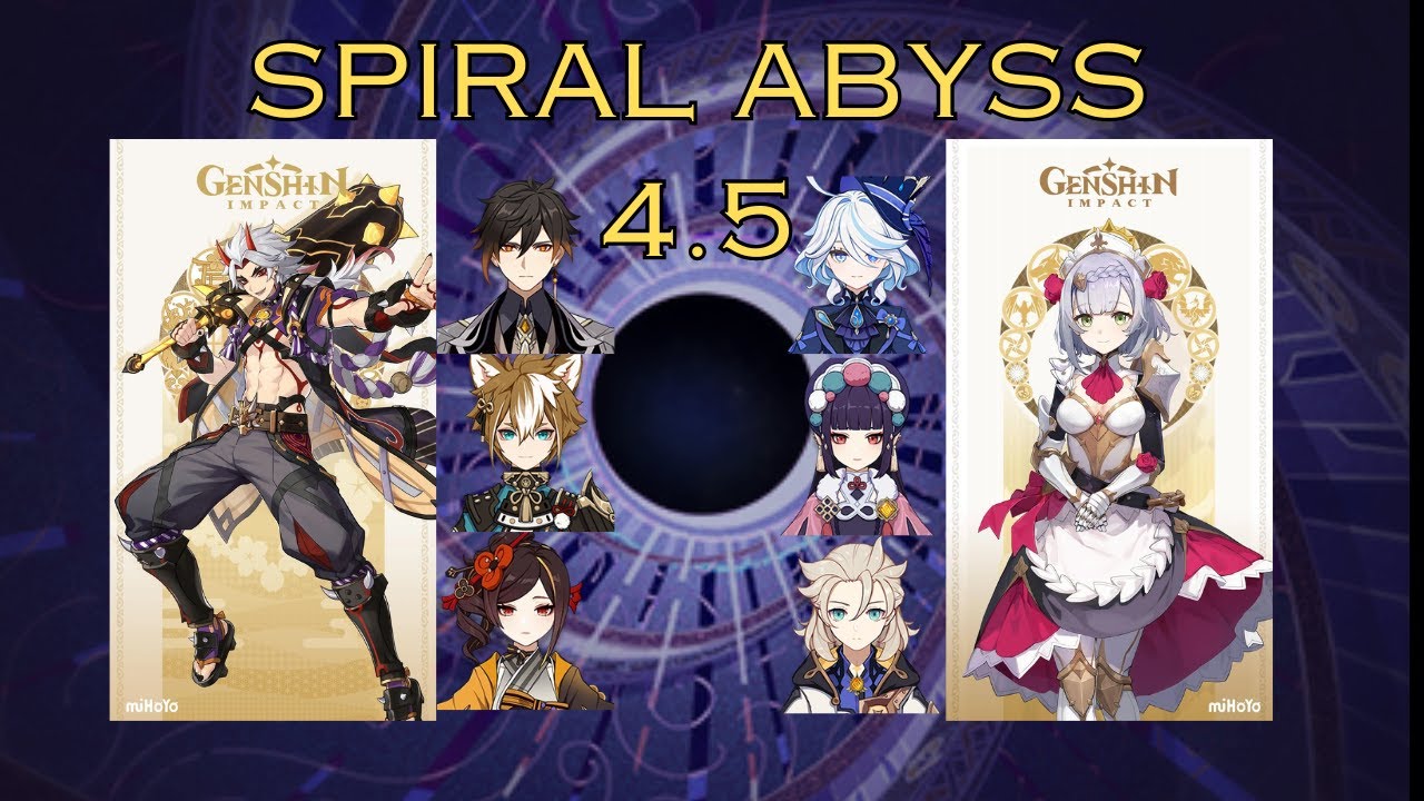 C2 Itto C1 Chiori Mono Geo | C6 Noelle C1 Furina Triple Geo | Spiral ...