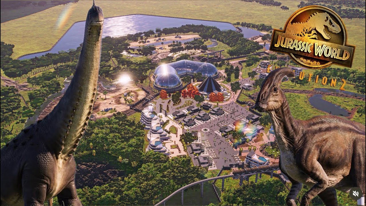 Building a new park in Jurassic World Evolution 2! - YouTube