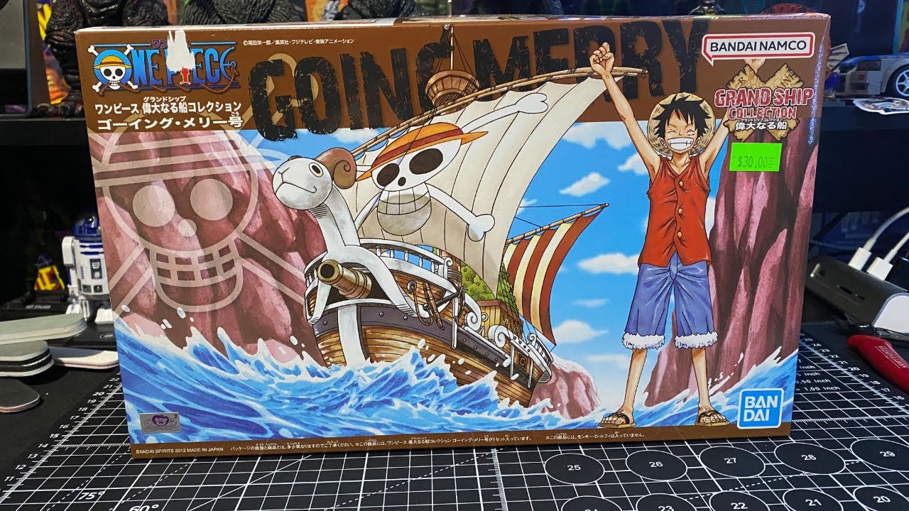 Saturday night model build and hangout completing Going Merry! - YouTube