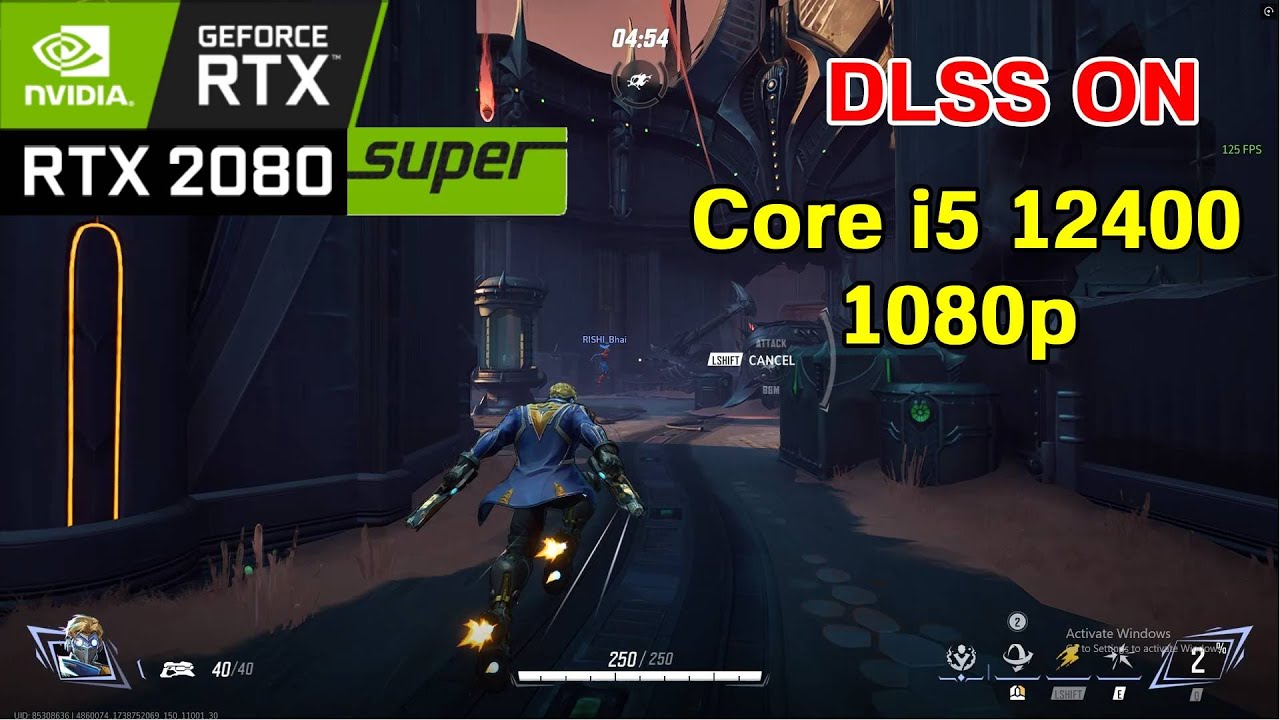 Marvel Rivals Gameplay RTX 2080 Super DLSS On - YouTube
