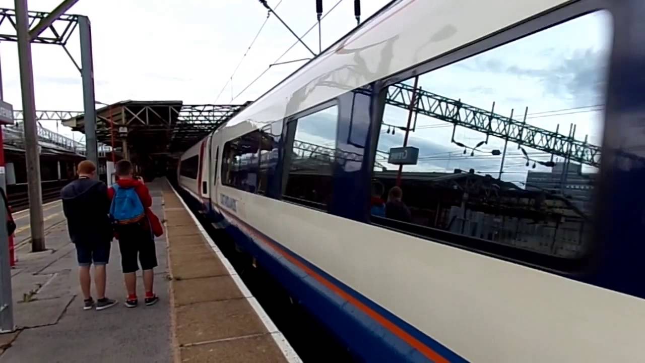 **RARE** Class 222 (Meridian) Departing Crewe (09/ - YouTube