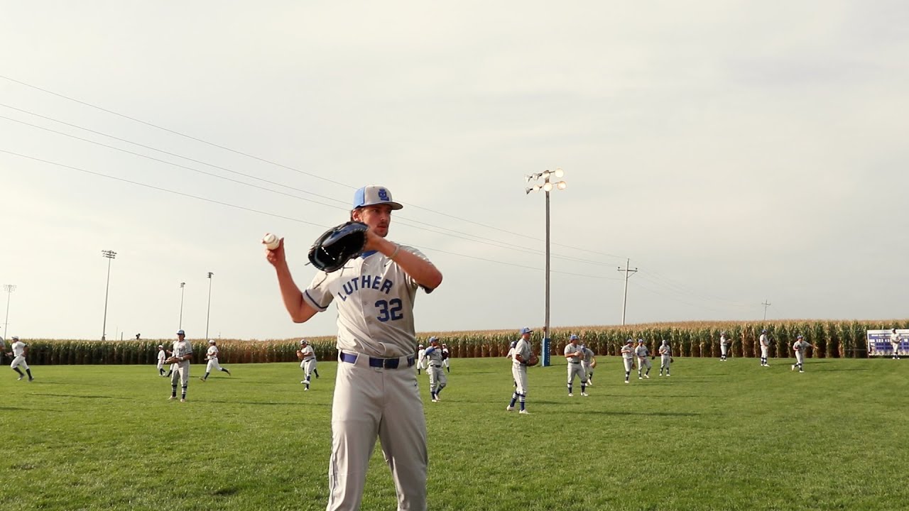 Luther College makes history at the Field of Dreams! - YouTube