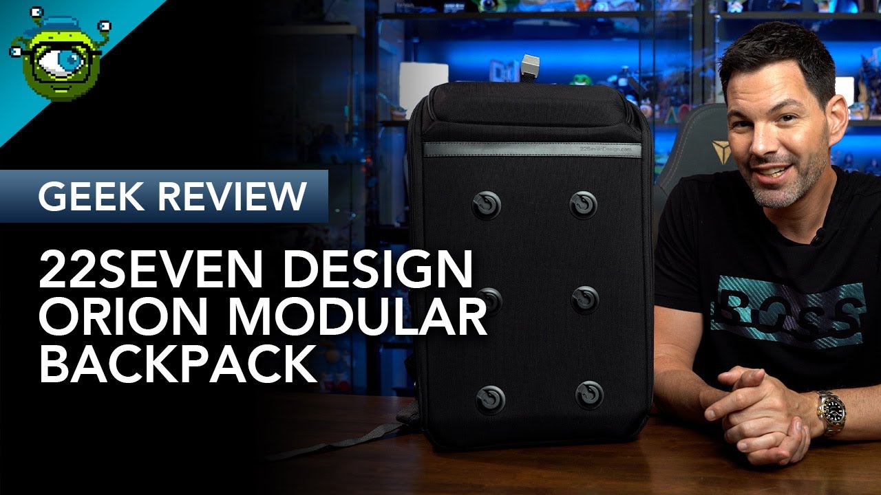 This Backpack Does It All! | 22seven Design Orion Modular Backpack ...