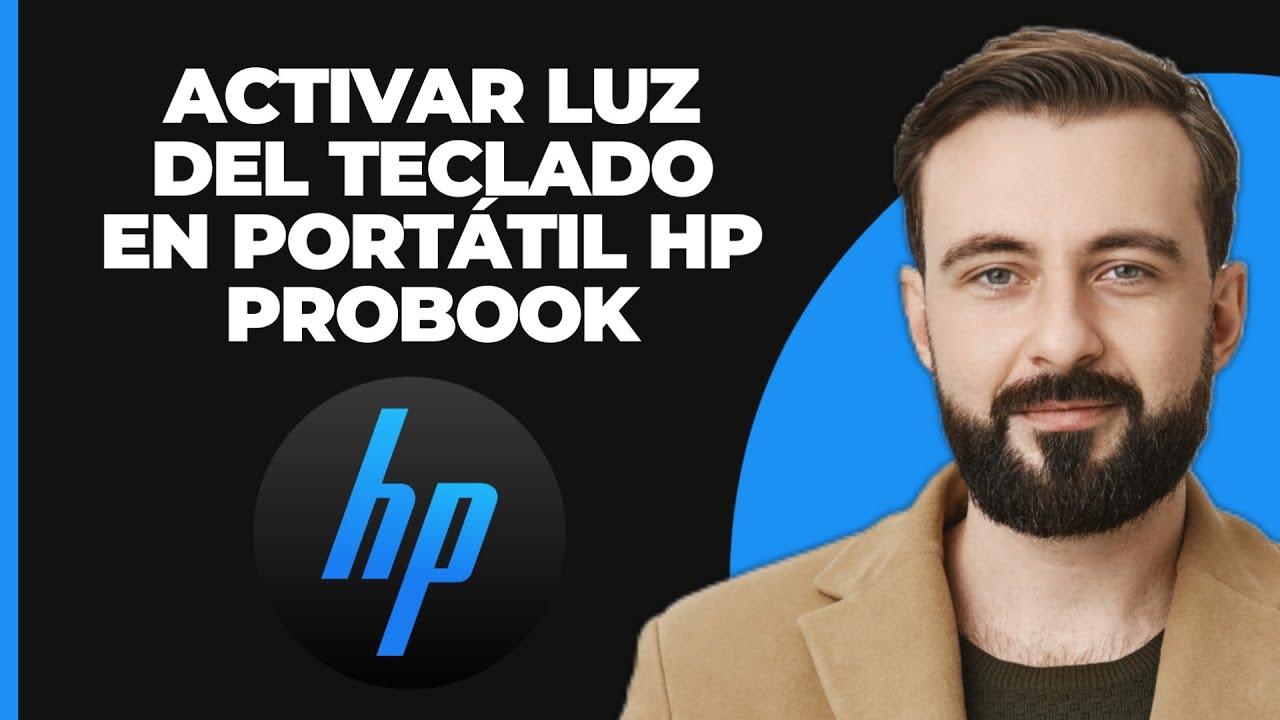 Cómo habilitar la luz del teclado en un portátil HP Probook - YouTube