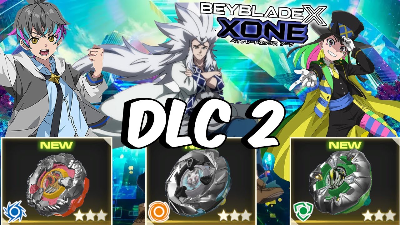 Beyblade X XONE Season Pass DLC 2 - SAVAGE BEAR 5-60F , STERLING WOLF 3 ...