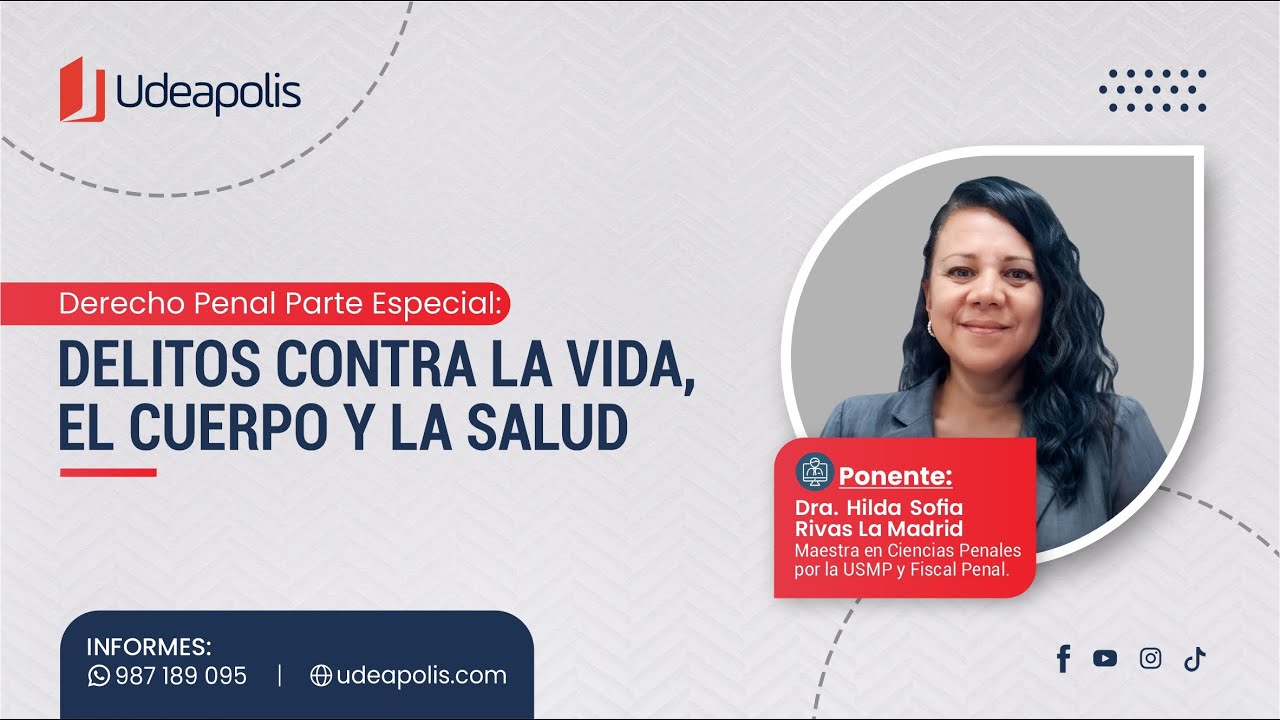 Delitos Contra la Vida, el Cuerpo y la Salud | Hilda Sofia Rivas La ...