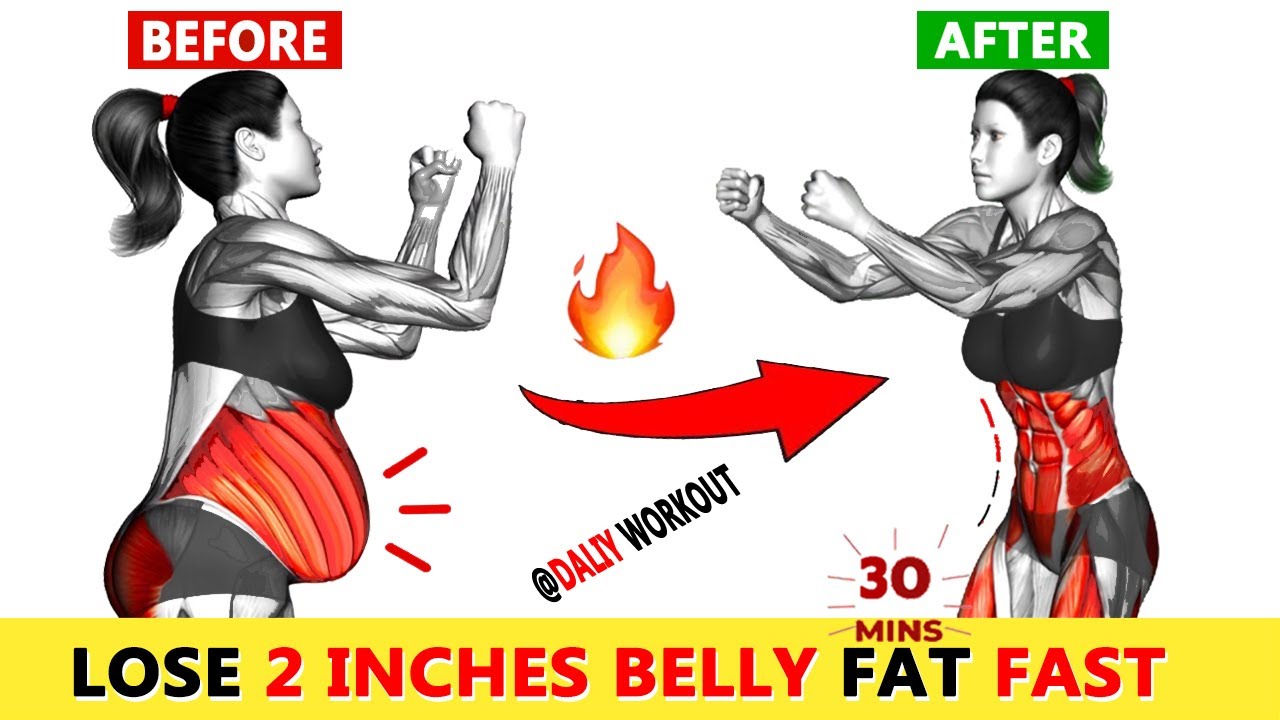 Morning Exercises For Hanging Belly Fat | Do This 30-Min Workout To ...