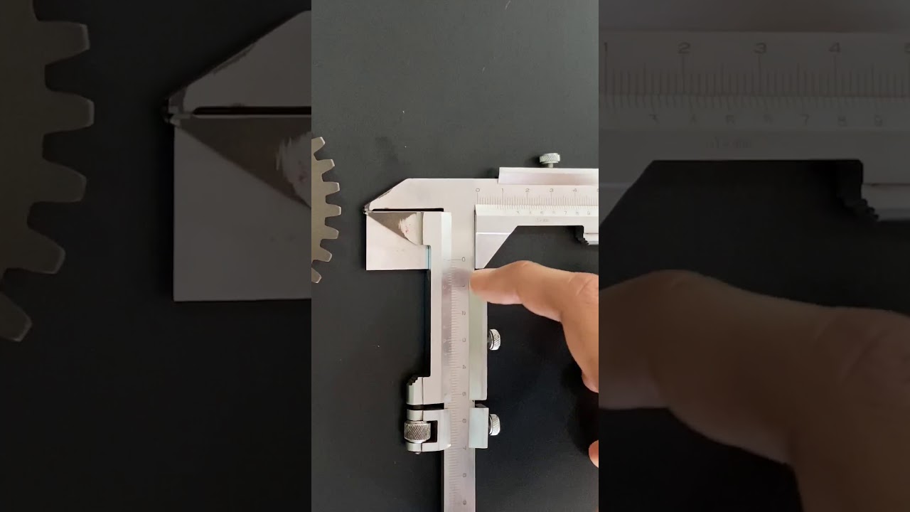 Gear tooth vernier Part 1 - YouTube