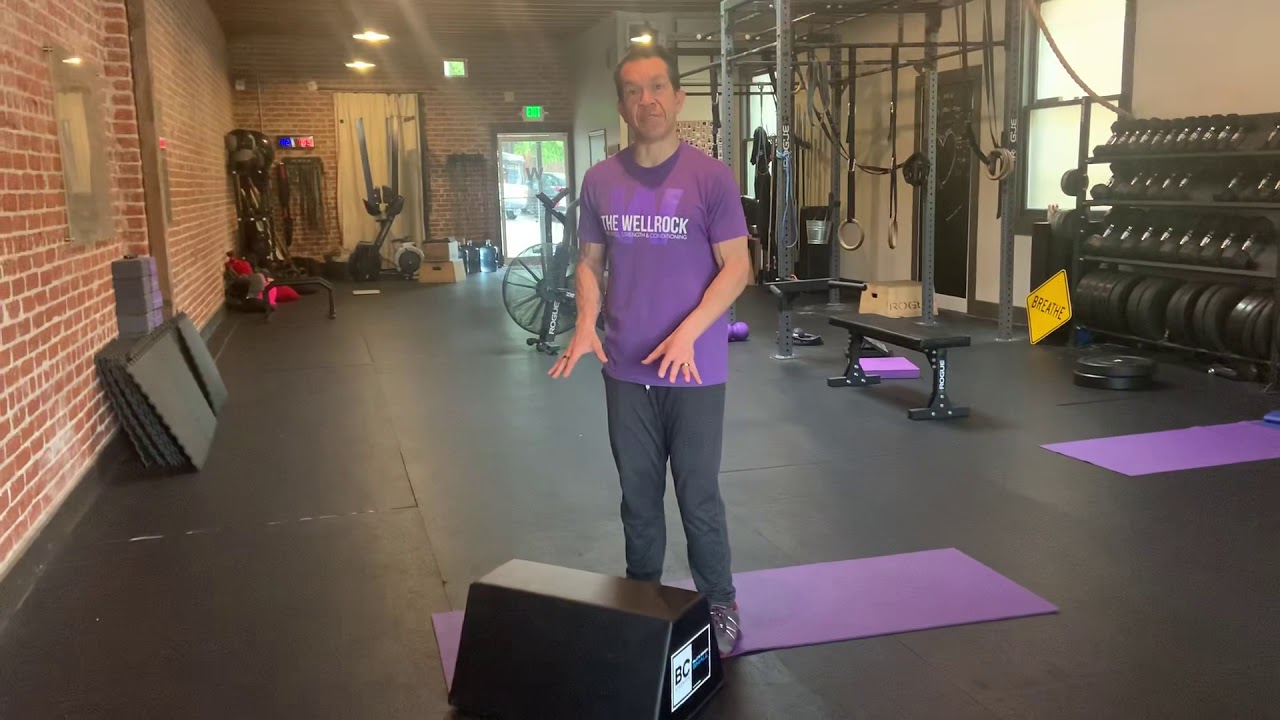 Standing Ape Walk Stretch - Hamstring opener - YouTube
