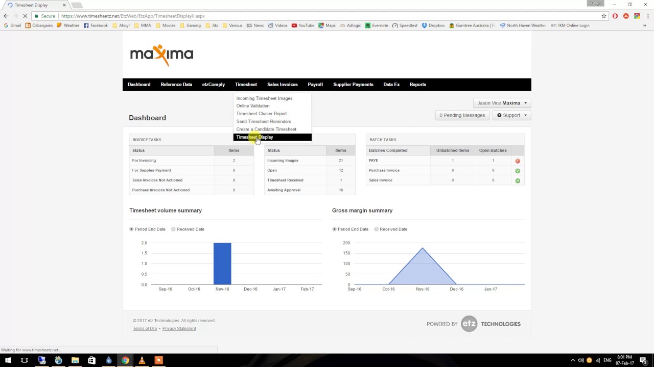 How to retreive approved timesheets - YouTube