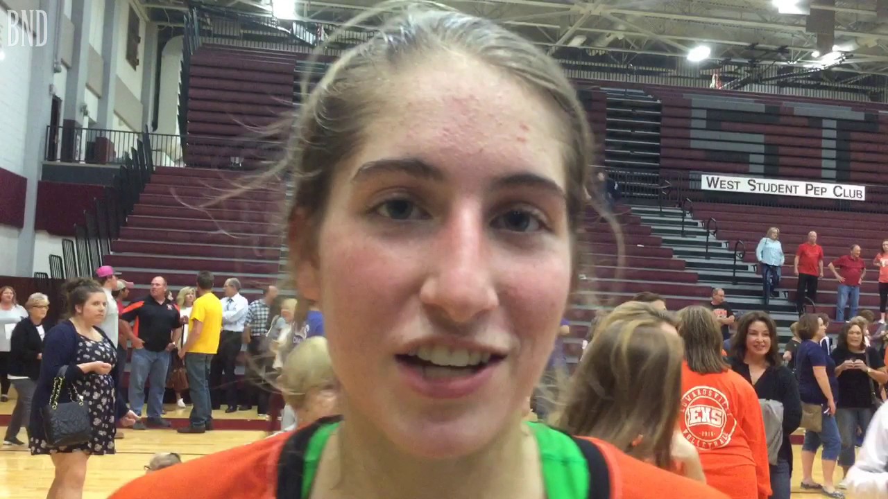 Edwardsville junior volleyball star Kate Martin - YouTube
