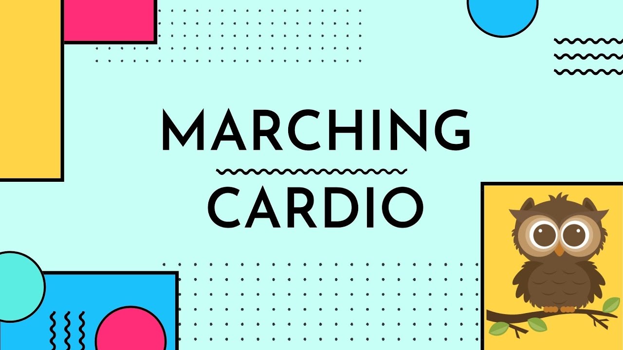 20 Min Marching Cardio Workout - YouTube