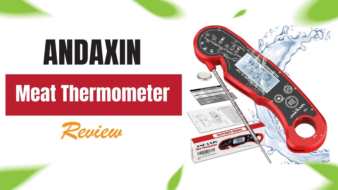 ANDAXIN Meat Thermometer: Mastering Culinary Precision | Review - YouTube