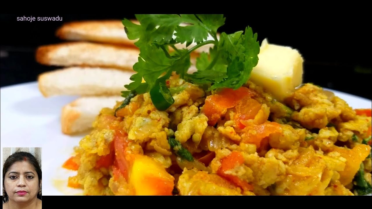 अंडाअकुरि पर्सी ट्रेडीशनल रेसिपीHow to make traditional PARSI AKURI ...