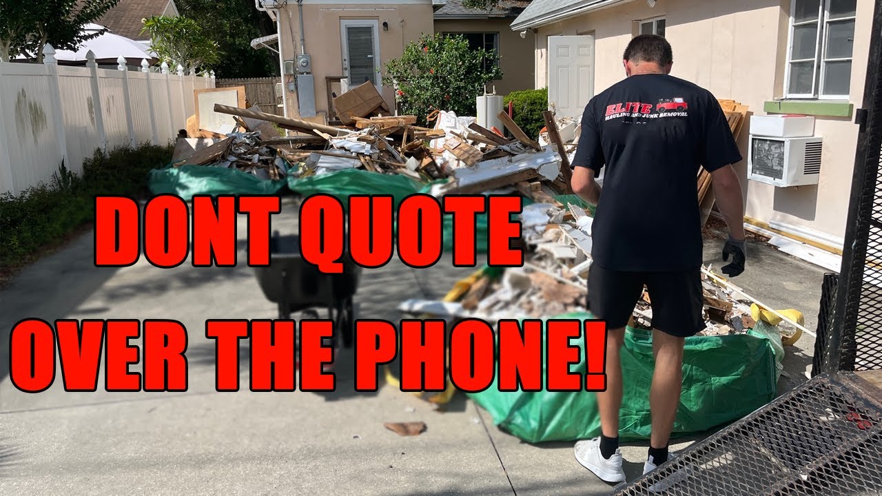 Big Construction Debis Clean Up - Quoted It Wrong! - YouTube