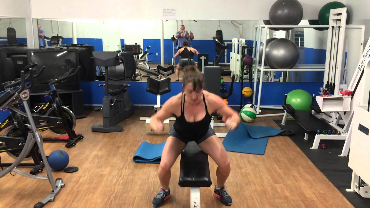 How To:Pop Squats Onto Bench - YouTube