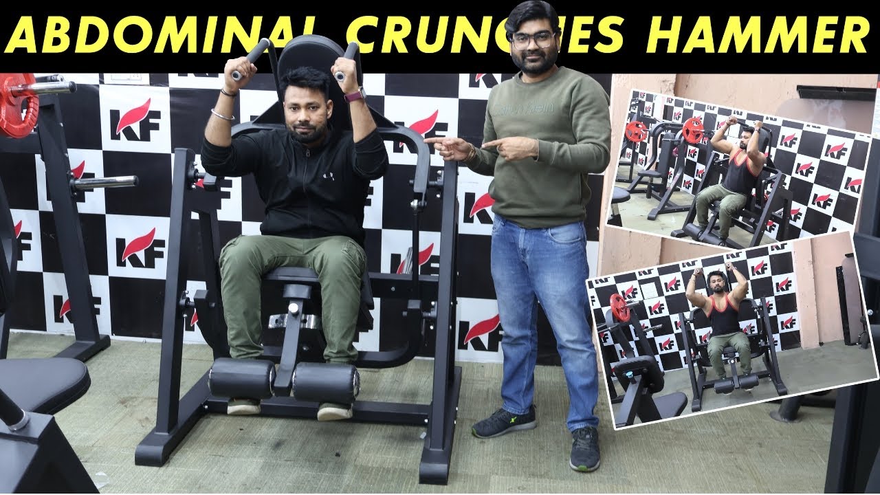 6 Packs Abs Machine | Abdominal Crunch Machine - YouTube