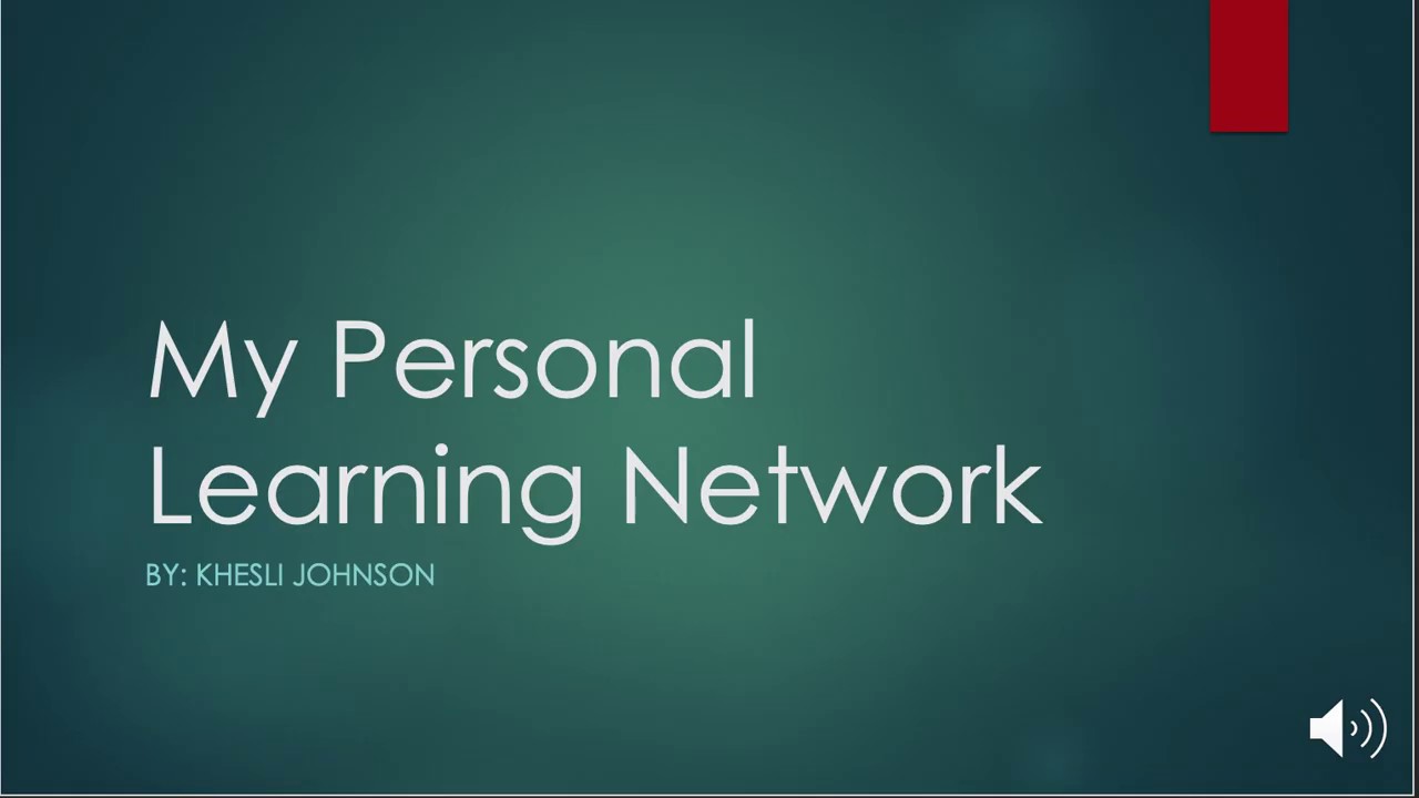 My Personal Learning Network - YouTube
