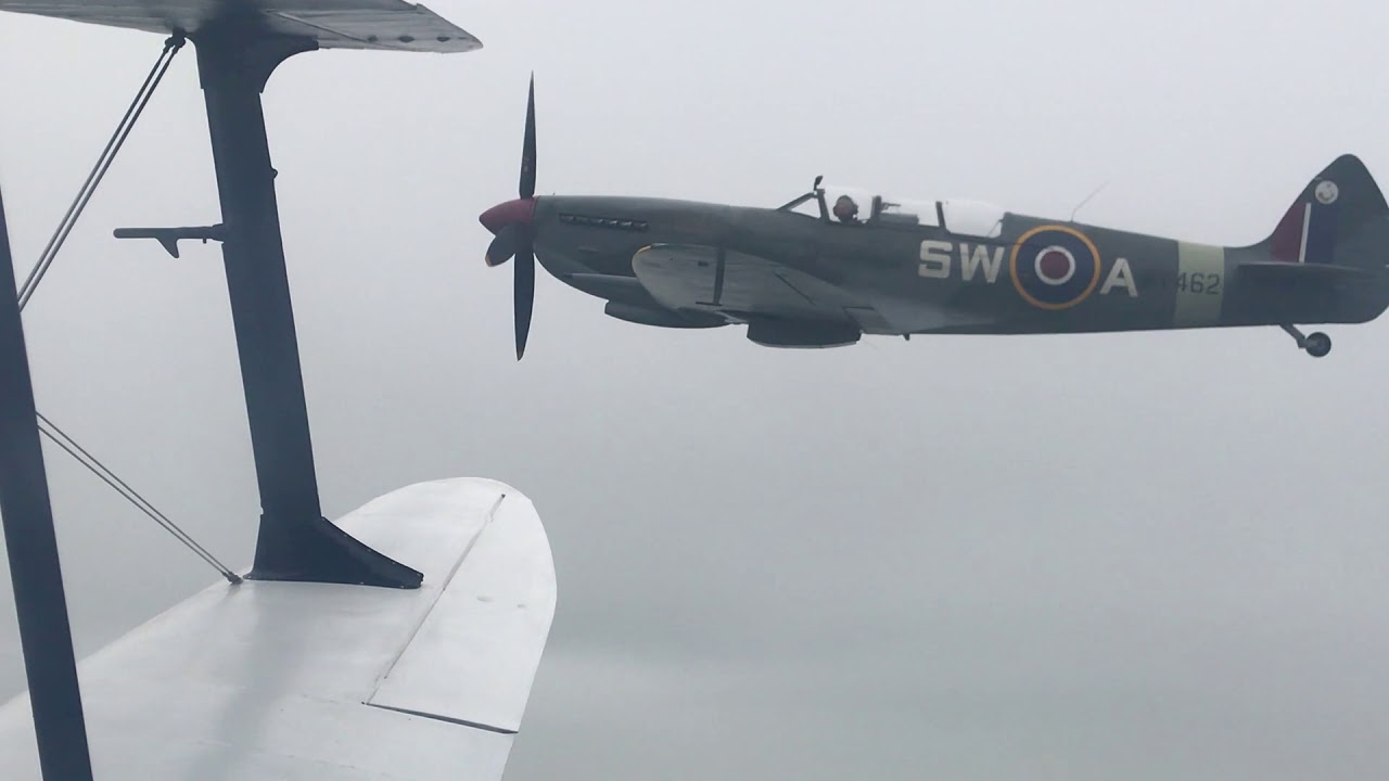Spitfire Wing to Wing - YouTube