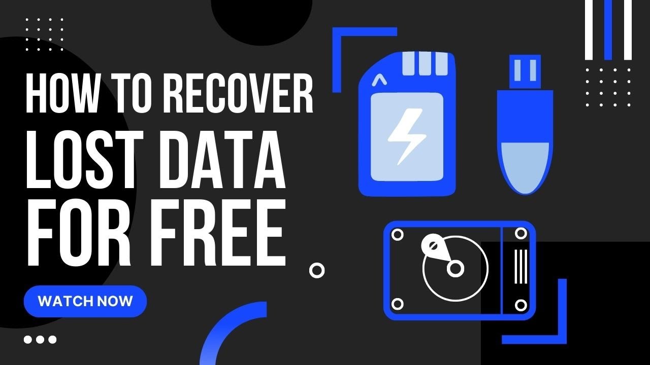 How to recover the lost data from any storage device for free ...