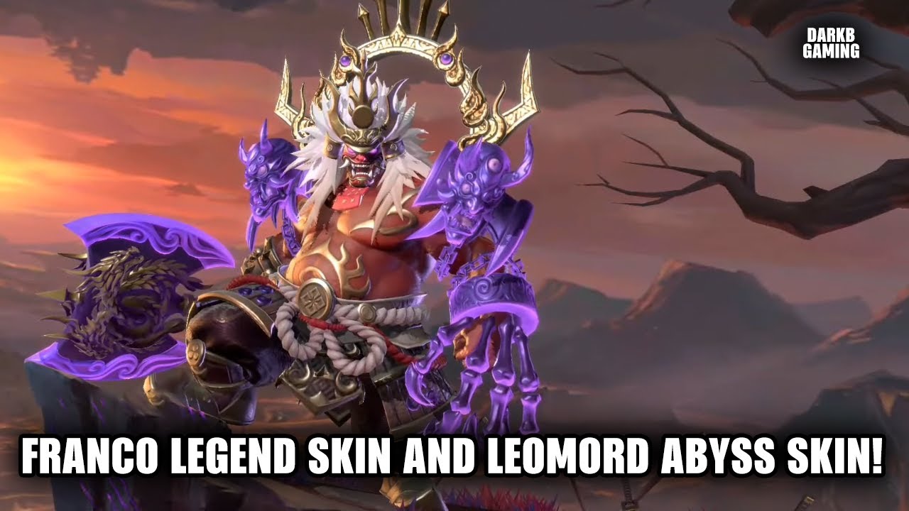 Franco Legend Skin and Leomord Abyss Skin First Look | MLBB - YouTube