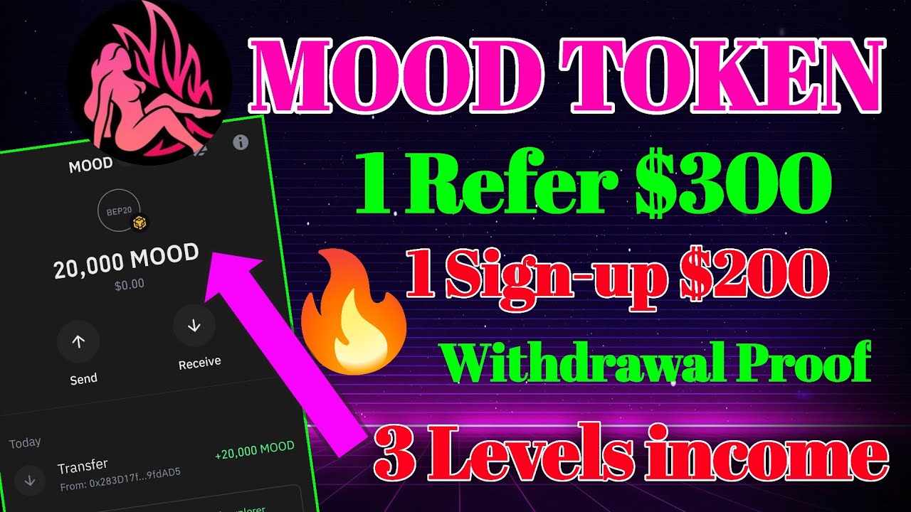 $500 Free Mood network Airdrop withdrawal: Withdrawal proof Trust ...