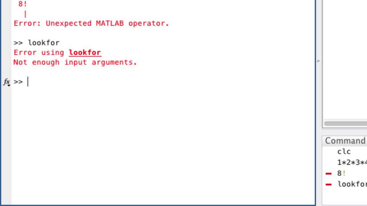 Example command "factorial" - YouTube