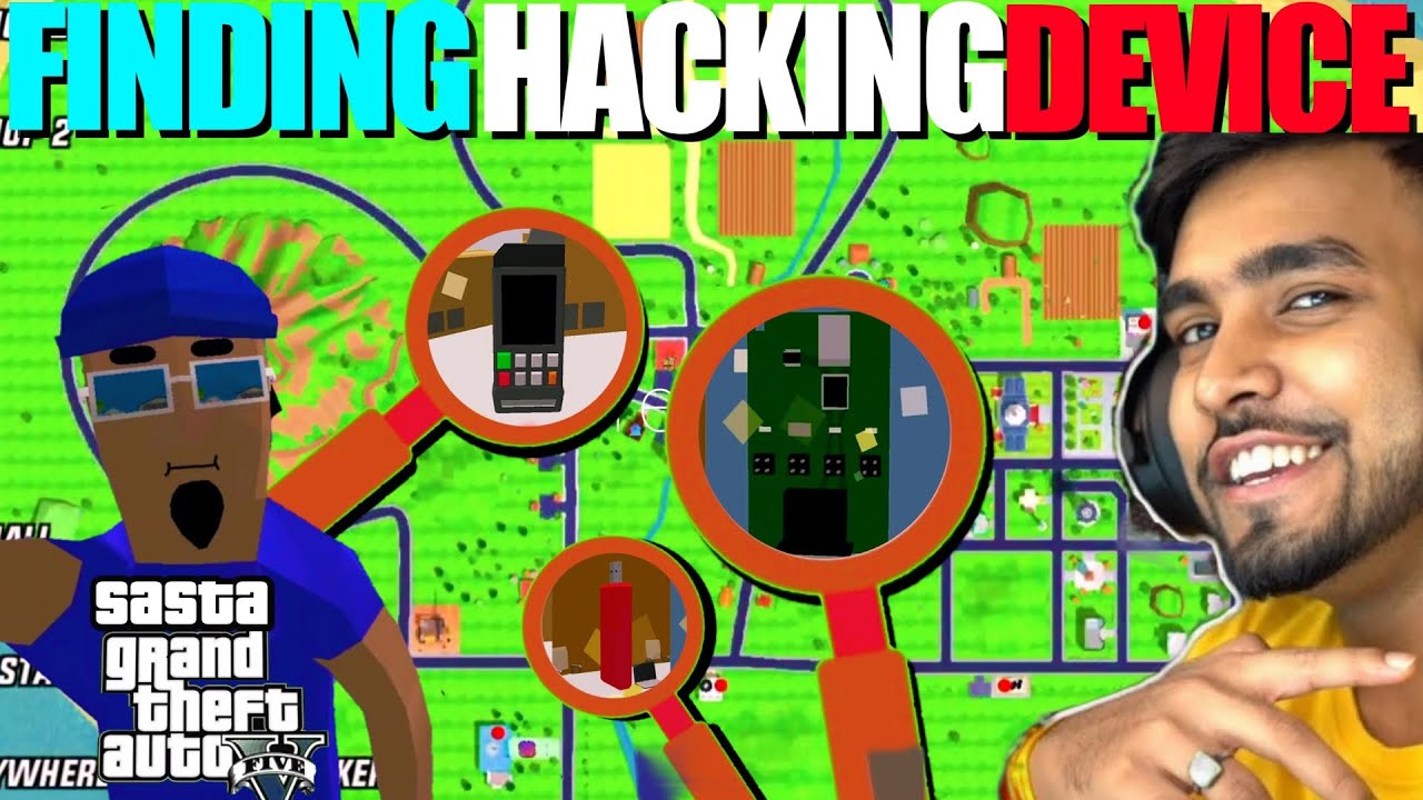 FINDING HACKING DEVICE IN SASTA GTA 5 | Dude Theft War - YouTube